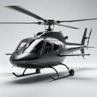 China Custom Life Size Helicopter Sculpture with Polished Mirror Surface for Outdoor Large Aviation Art Installation for sale
