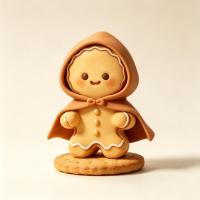 China 6 Styles Premium Eco-Friendly Resin Gingerbread Man Figurine with Hand-Painted Details Christmas Cookie Ornament for sale