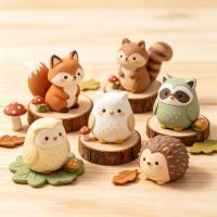 China Custom Hand-Painted Anti-Drop Mini Resin Animal Figurines with 5 Classic Themed Collections Blind Box Ornaments for sale