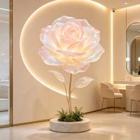 China Customized Beauty Sculpture with Fiberglass Material and Weather-Resistant Coating for Commercial Decor for sale