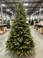 China Custom Size Waterproof Wrought Iron Christmas Tree with Fiberglass Reinforced Plastic for Outdoor Festive Decoration for sale