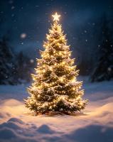 China Custom Size Waterproof Wrought Iron Christmas Tree with Fiberglass Reinforced Plastic for Outdoor Festive Decoration for sale