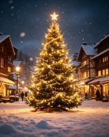 China Custom Size Waterproof Wrought Iron Christmas Tree with Fiberglass Reinforced Plastic for Outdoor Festive Decoration for sale