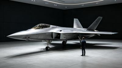 China Life Size Stainless Steel Fighter Jet Sculpture - Interactive Aviation Art Installation for sale