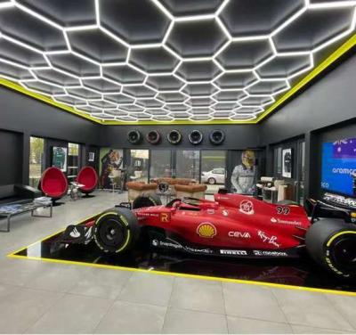 China Life Size High-Strength Fiberglass Racing Car Sculpture with Dynamic Aerodynamic Design for sale