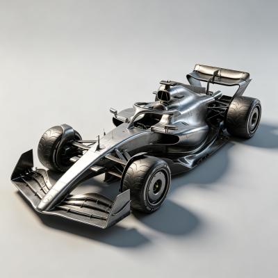 China Premium Metal Paint F1 Racing Car Model with Realistic Details and Customizable Options for sale