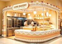 China Custom Fiberglass Bakery Kiosk - Weather-Resistant 7.2m Height Dessert Shop Booth for Malls for sale
