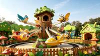 China Kids Self-Control Airplane Ride with Stainless Steel Frame and FRP Fiberglass Cabin for Carnival Themed Amusement for sale