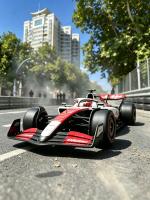 China High-Detail F1 Race Car Scale Model with RGB DMX 512 Lighting, IP65 Waterproof Dynamic Sculpture for Custom OEM&ODM Displays for sale