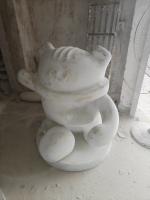 China Weather Resistant Fiberglass Cartoon Mascot Sculpture for Commercial Spaces for sale