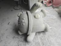 China Weather Resistant Fiberglass Cartoon Mascot Sculpture for Commercial Spaces for sale