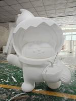 China Weather Resistant Fiberglass Cartoon Mascot Sculpture for Commercial Spaces for sale