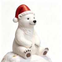 China Christmas Polar Bear with Penguin Solar Garden Light Statue - Solar Powered Weather Resistant Interactive Holiday Decor for sale