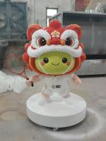 China Customized UV Resistant Fiberglass Sculpture with Automotive Grade Paint for Mascot Statue for sale
