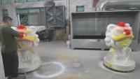 China Customized UV Resistant Fiberglass Sculpture with Automotive Grade Paint for Mascot Statue for sale