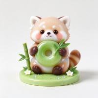 China Hand-painted Waterproof Resin Figurine Desktop Sculpture with Customized Designs Acceptable for Kawaii Decor for sale