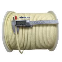 China kevlar aramid cord rope flat rope 12*4mm 12*3mm square ropes 4*4mm etc for sale