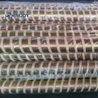China 5.5*5.5mm Braided Kevlar aramid rope for toughened tempered glass machinery Dupont fiber for sale