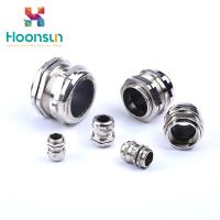 China Nickel Plated Brass Cable Gland M20x1.5 Waterproof IP68 for 6-12mm Cables for sale