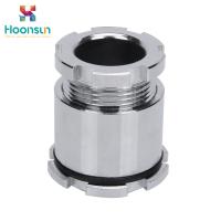 China JIS Type Marine Cable Gland Chromium Plated Single Compression IP54 3/8 to 3 Inch for sale