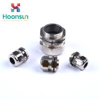 China Brass Nickel Plated NPT G Series Copper Cable Gland Waterproof IP68 for Outdoor Cables 6-70mm for sale