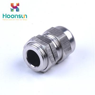 China Stainless Steel Cable Gland IP68 Waterproof Dustproof PG Thread SS304 316L for sale