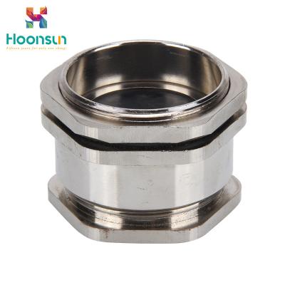 China DCG Single Compression Cable Gland Explosion Proof with Sealing Nut PG7 to PG48 for sale
