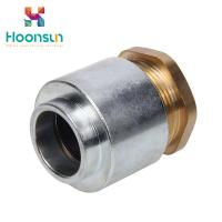 China TH Welded Type Marine Cable Gland Brass Galvanized Iron IP68 Waterproof Corrosion Resistant M16-M71 for sale