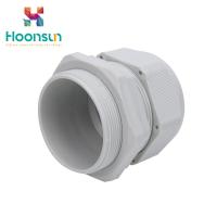 China Nylon Plastic Cable Glands M10 to M63 Dust Proof Waterproof with Rubber Seal for Electrical Enclosures for sale