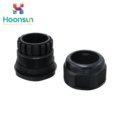 China Dust Proof Electronic PVC Cable Gland Black Split for Nylon Junction Box IP68 -40 to 110C for sale
