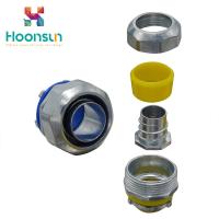 China LTC Heavy Duty Flexible Straight Connector Split Type Quick Copper Fitting 1/2 to 4 Inch for sale