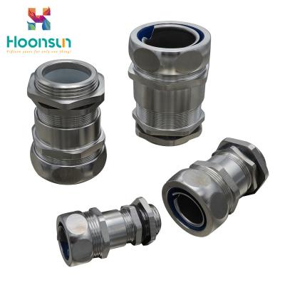 China Galvanized Steel Brass Union Fitting Locked Type Compression Ferrule for Tubing 6-51mm for sale