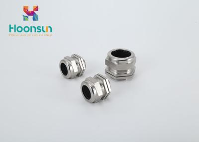 China Salt Resist Watertight Metallic Cable Gland IP68 Protection Rating M20 10-14mm for sale