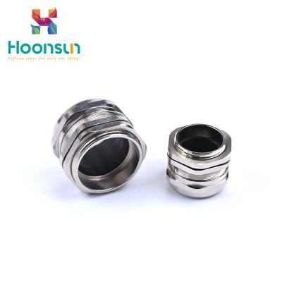 China Industrial Waterproof Acid Resistance Cable Gland M20 5-10mm Hermetic Seal Nickel Plated Brass for sale