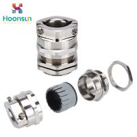 China Double Locked Waterproof Cable Gland IP68 M20x1.5 Nylon Brass for Industrial Electrical Cable Joints for sale