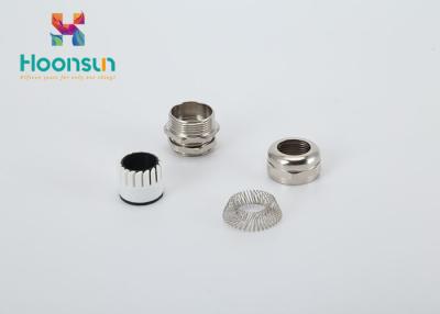 China Nickel Plated Brass EMC Cable Gland M12 to M63 with Shielding Spring IP68 for sale