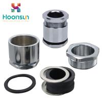 China TJ8 Marine Cable Gland Corrosion Resistant Metal Cable Gland M16 Thread 5-7mm for sale