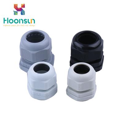China PA66 Nylon Thread Electrical Flexible Cable Gland M12 to M63 Fireproof Waterproof for sale