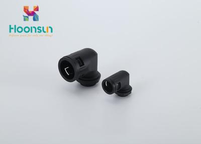 China Various Colors Plastic Cable Glands / Nylon Flexible Pipe Right Angle Union for sale