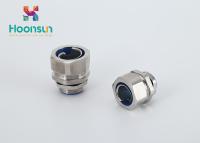 China Waterproof Metal Hose Fittings Flexible Conduit PG G Thread IP67 Zinc Alloy for sale