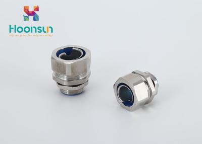 China Waterproof Metal Hose Fittings Flexible Conduit PG G Thread IP67 Zinc Alloy for sale