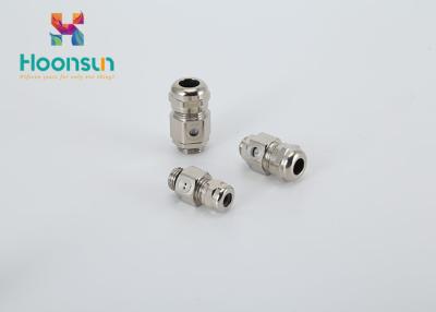 China Brass Nickel Plated Cable Gland Air Breather Valve IP68 M12-M63 with Wire Terminal Clamp for sale