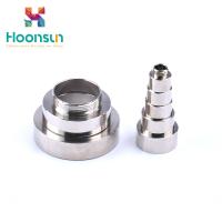 China Electroplating Surface Cable Gland Adaptor , Brass Enlarger With Metric PG Type for sale