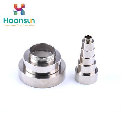 China Electroplating Surface Cable Gland Adaptor , Brass Enlarger With Metric PG Type for sale
