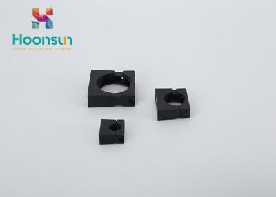 China AD25 Black / Grey Plastic Hose Clamps Corrugated Type For Flexible Pipe for sale