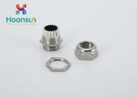 China M20 Waterproof Cable Gland Brass Connector 6-12mm IP68 Nickel Plated for sale