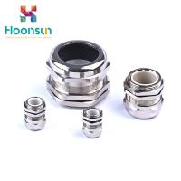 China M36 Brass Cable Gland 20mm Direct Type Waterproof IP65 Nickel Plated for sale