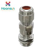 China Double Seal SS316L Armored Cable Gland Waterproof IP68 Explosion Proof Exd IIC Gb for sale