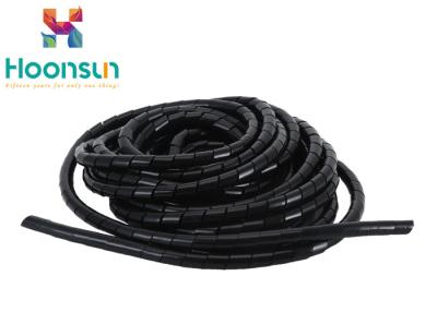 China PE Spiral Cable Sleeve 8x10.4mm Cable Gland Accessories for Industrial Wiring Protection for sale