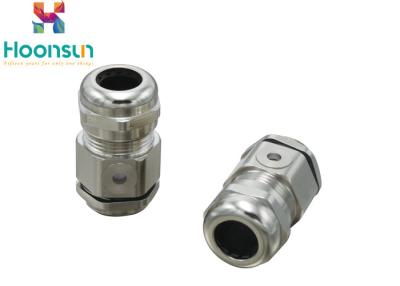 China M20x1.5 Nickel Plated Brass Air Breather Valve M Thread Series 6-12mm Cable Range for sale